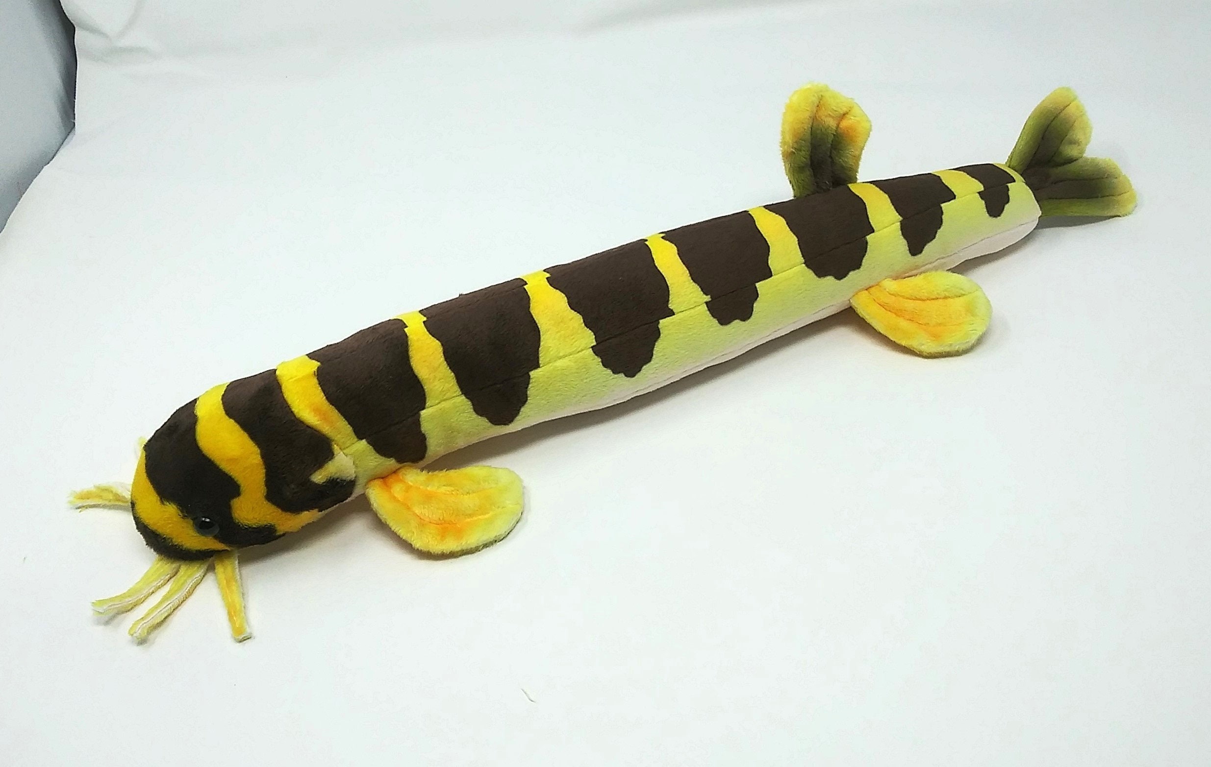 One Plush Kuhli Loach Animal Fish - Etsy