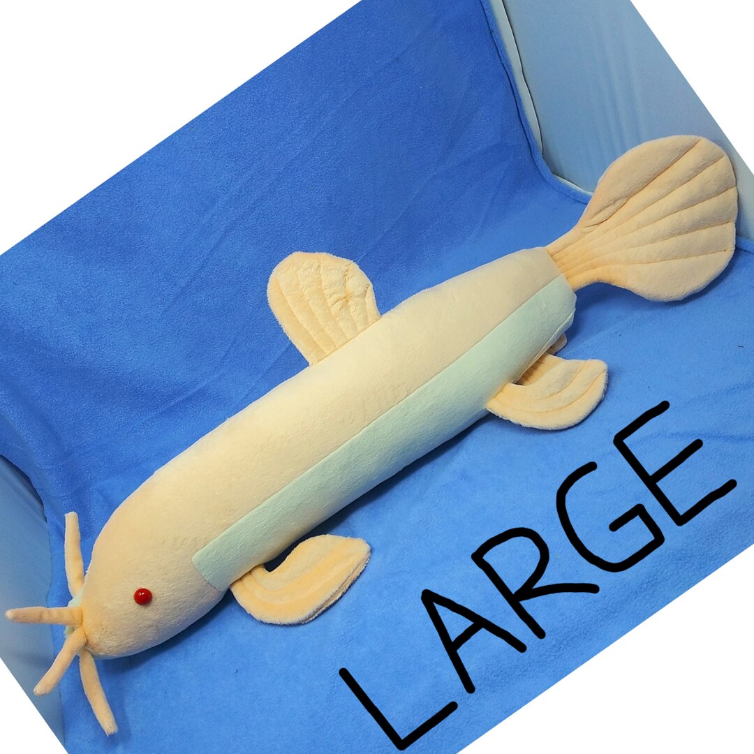 Plush Large Albino Dojo Loach Wild Weather Loach Plush Fish - Etsy