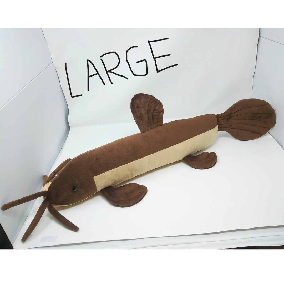 Plush Large Brown Dojo Loach Wild Weather Loach Plush Fish - Etsy