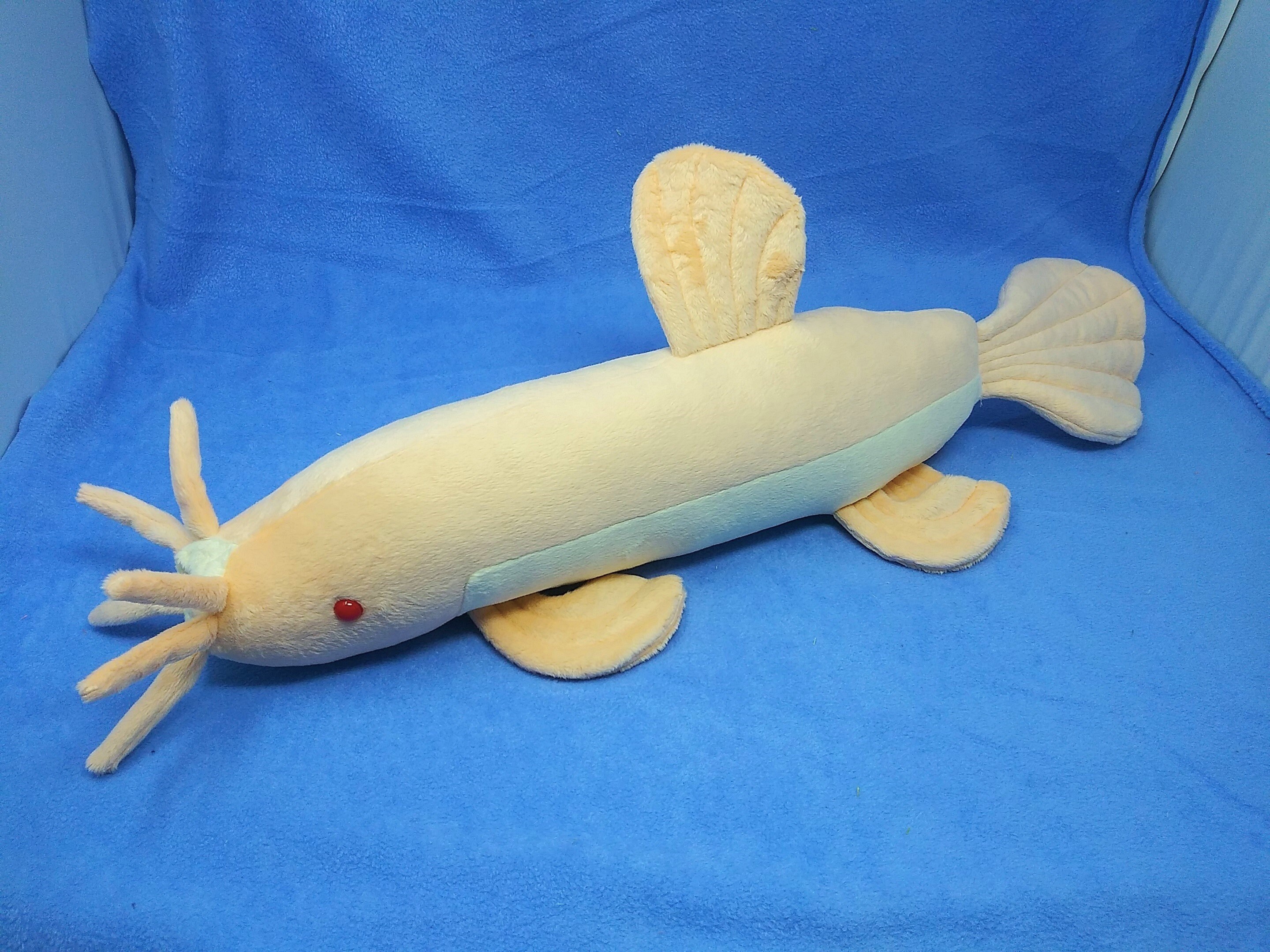 Plush Medium Albino Dojo Loach Wild Weather Loach Plush Fish - Etsy