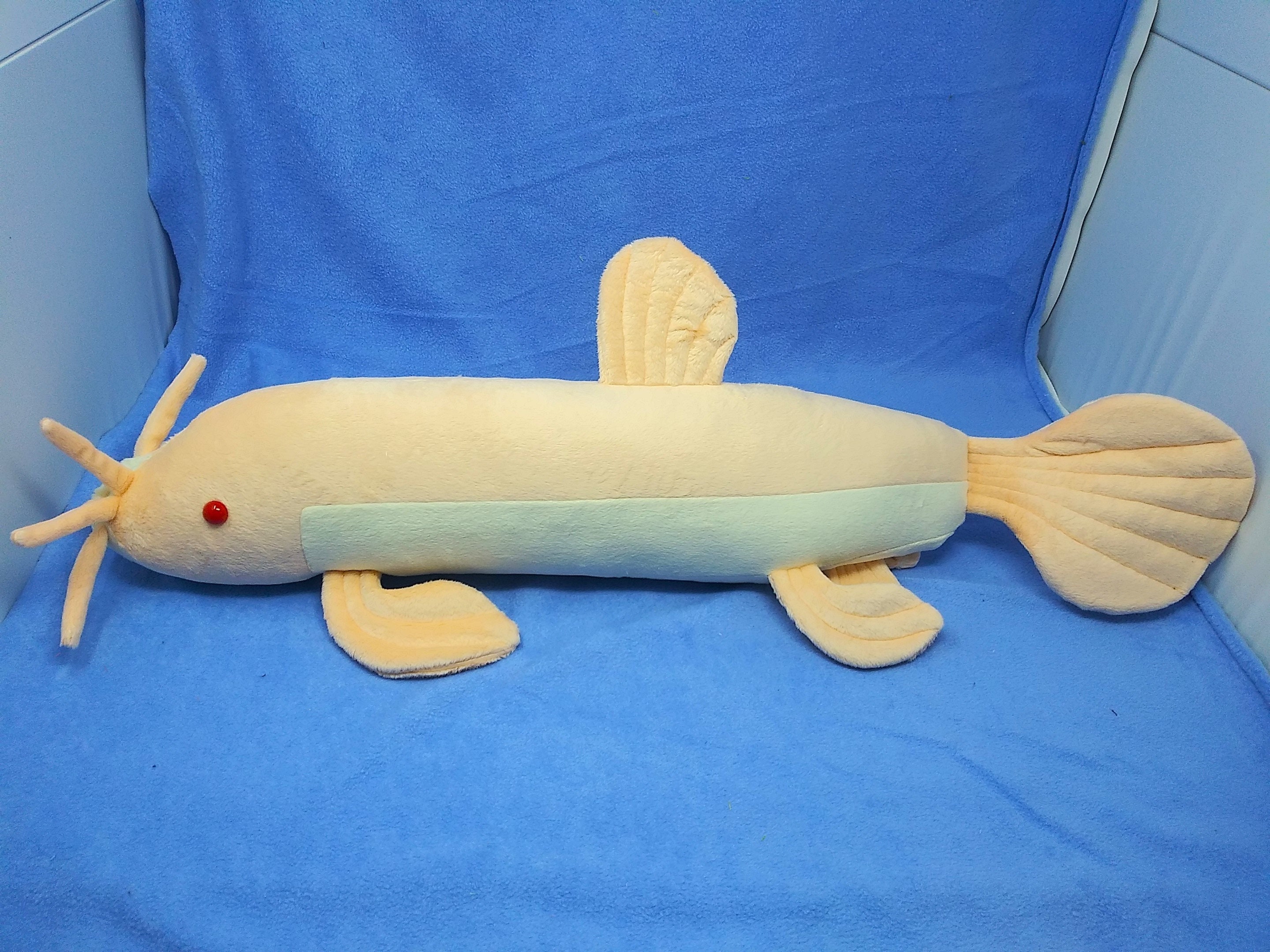 Plush Large Albino Dojo Loach Wild Weather Loach Plush Fish - Etsy