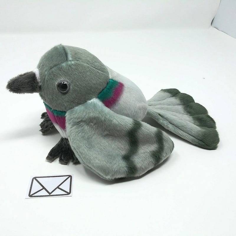 Pigeon Plush Toy - Etsy