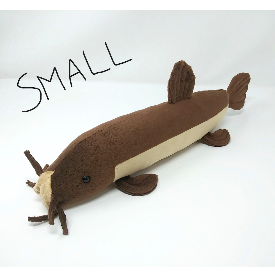 Plush Small Brown Dojo Loach Wild Weather Loach Plush Fish - Etsy