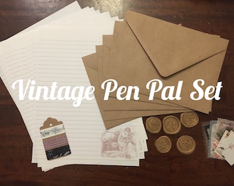 Pen Pal Letter Set Letters With Friends and Family Letter and Game ...