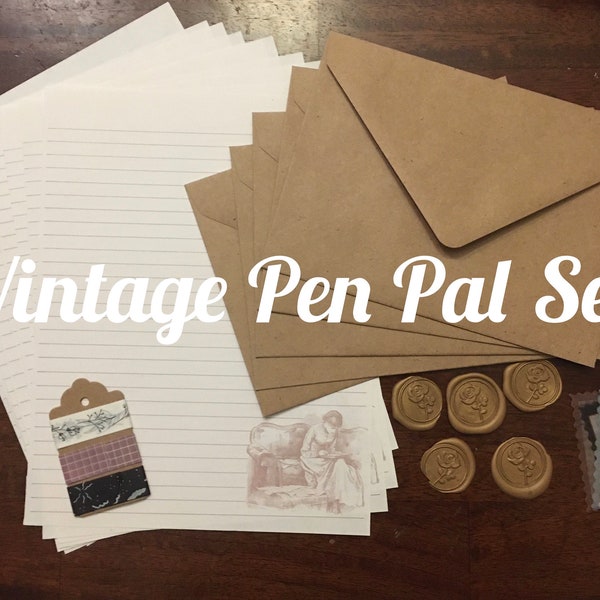 Pen Pal Kit - Etsy