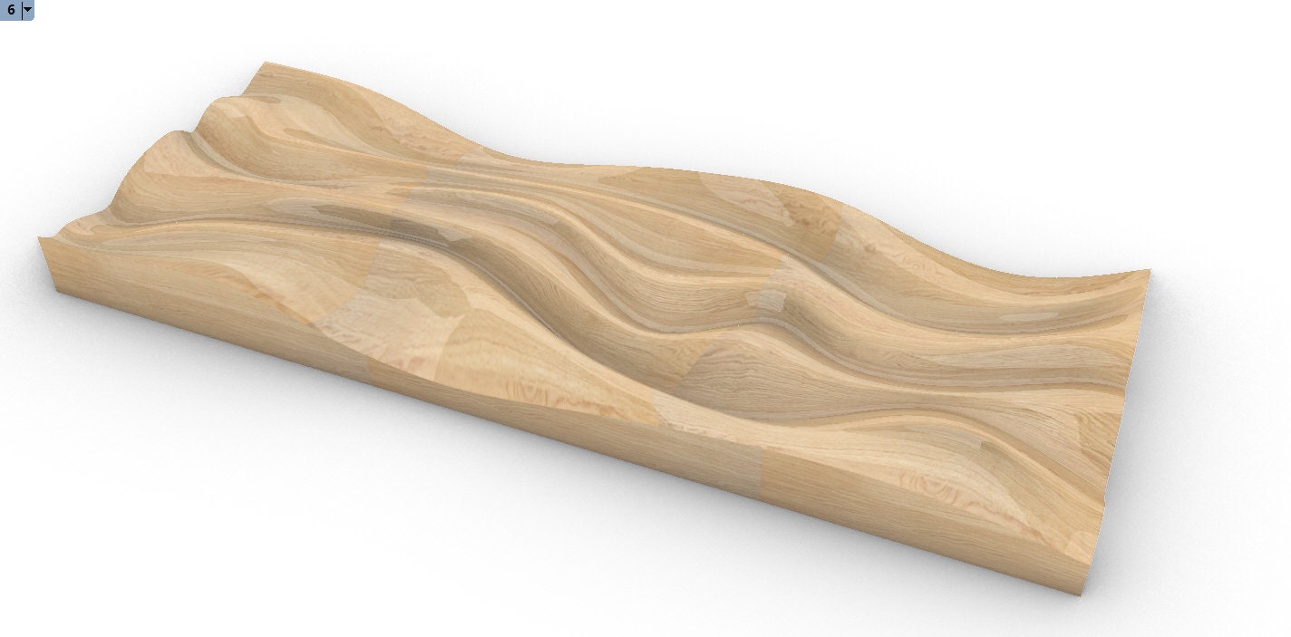 Parametric Wall Decor 09 STL File for CNC Cutting and 3D | Etsy