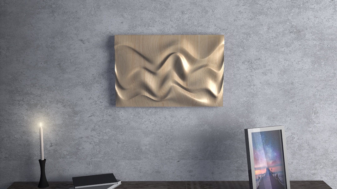 Parametric Wall Decor 01 - STL File for CNC Router and 3D Printing - Etsy