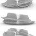 Parametric Wavy Wooden Furniture 16 C Shaped Bench / CNC Files for ...