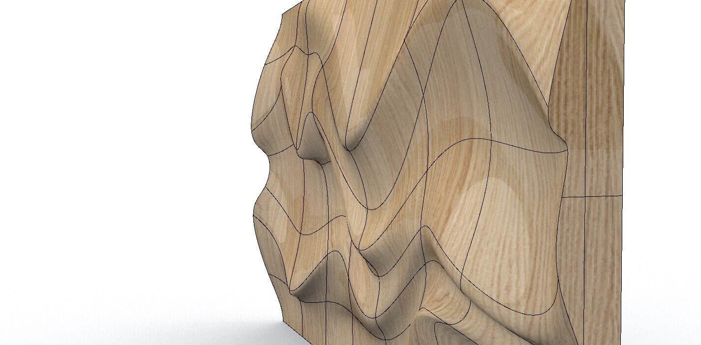 Parametric Wall Decor 02 STL File for CNC Router and 3D - Etsy