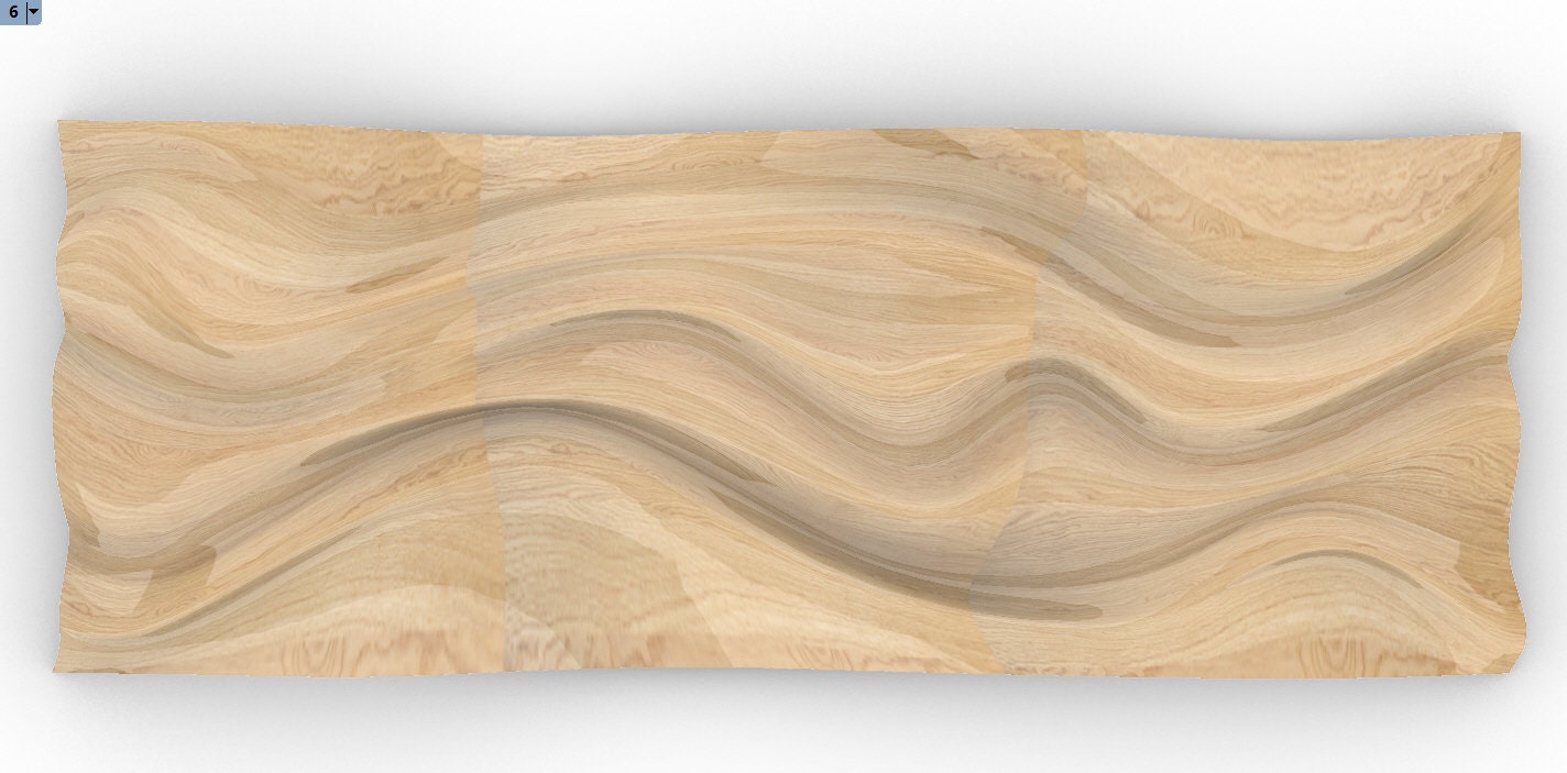 Parametric Wall Decor 09 STL File for CNC Cutting and 3D | Etsy