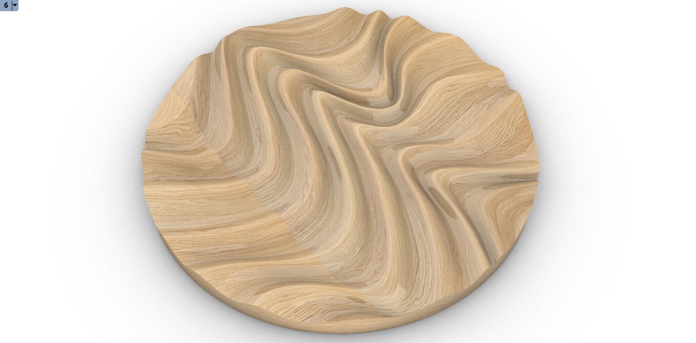 Parametric Wall Decor 04 STL File for CNC Router and 3D | Etsy