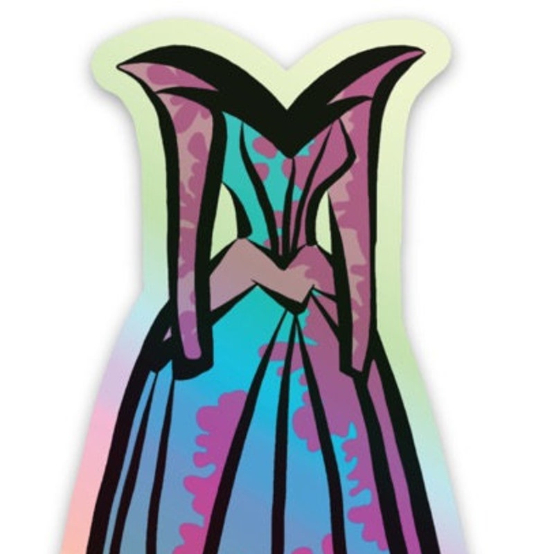 Dress Stickers - Etsy