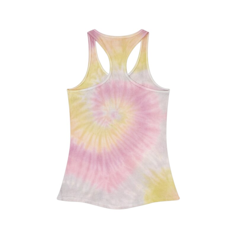 Sleeping Beauty Pink Tie Dye Racerback Tank Top - Etsy