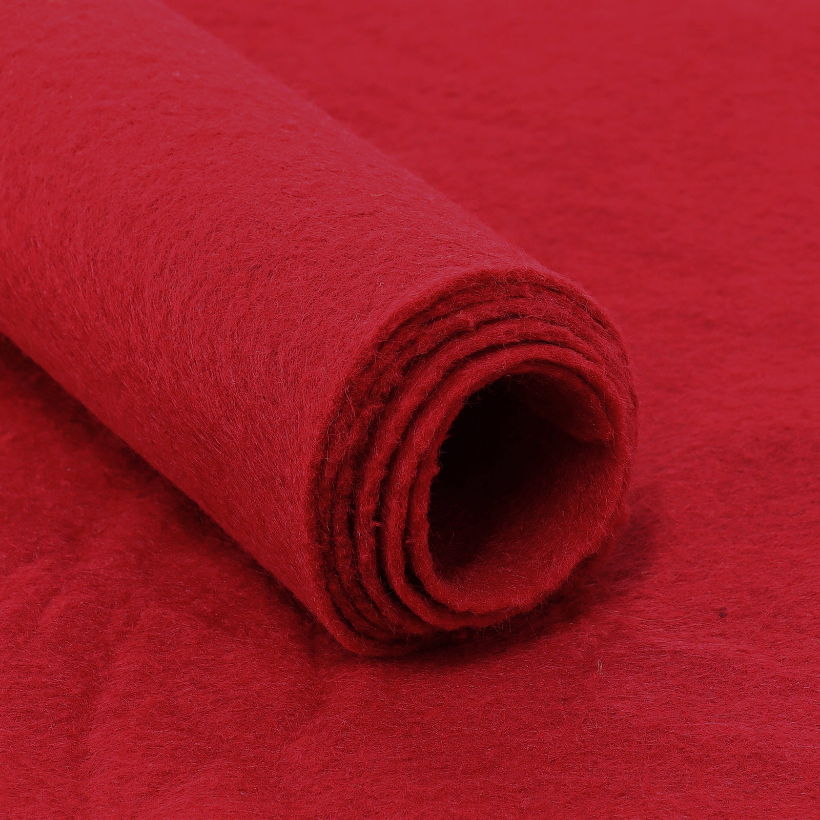 Red Felt Fabric Soft Texture for Craft Projects, Sewing, Padding DIY - Etsy