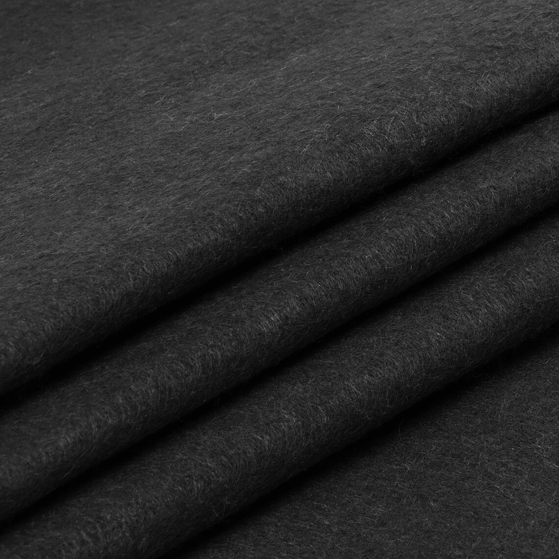 Black Felt Fabric Soft Texture for Craft Projects, Sewing, Padding DIY ...