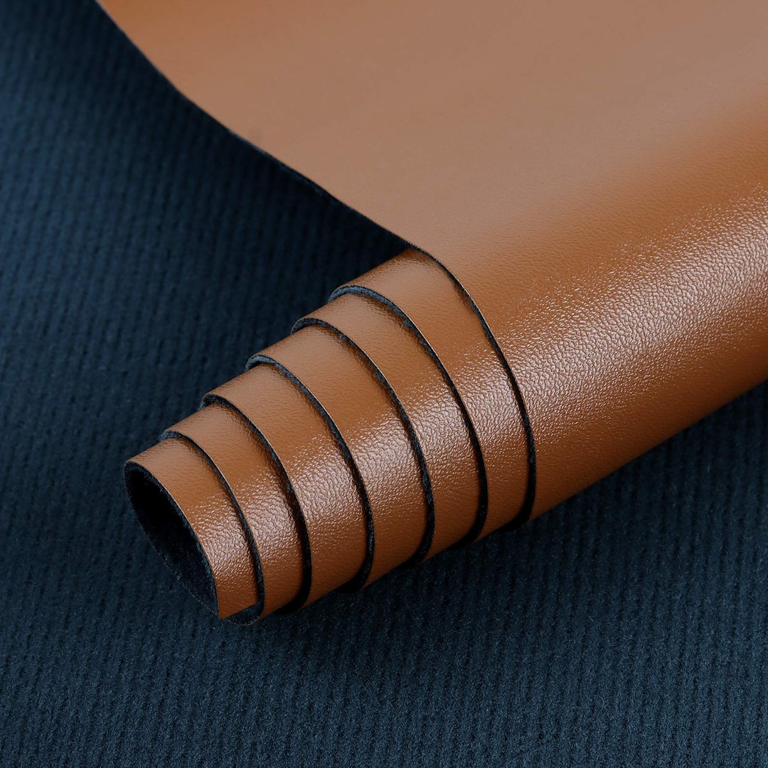 PU Fabric Artificial Leather Soft Durable 0.8mm Thick for DIY Sewing ...