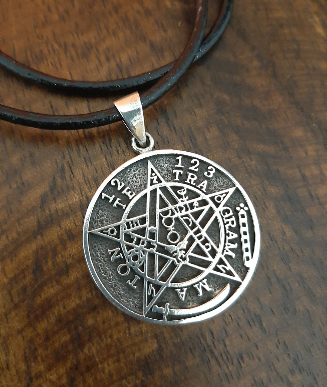 Colgante Tetragrammaton en plata de ley 925 / Sterling Silver ...