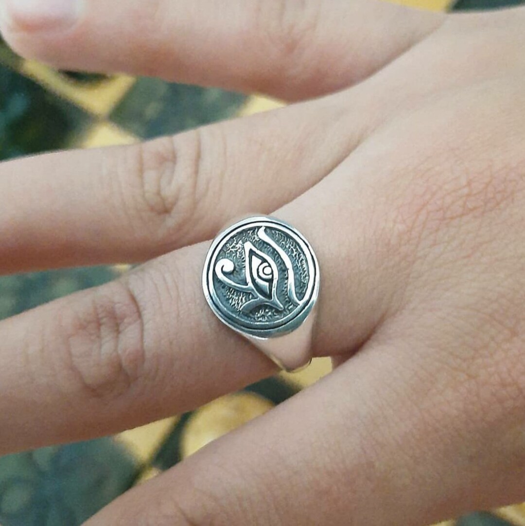 Eye of Horus Ring 2 - Etsy
