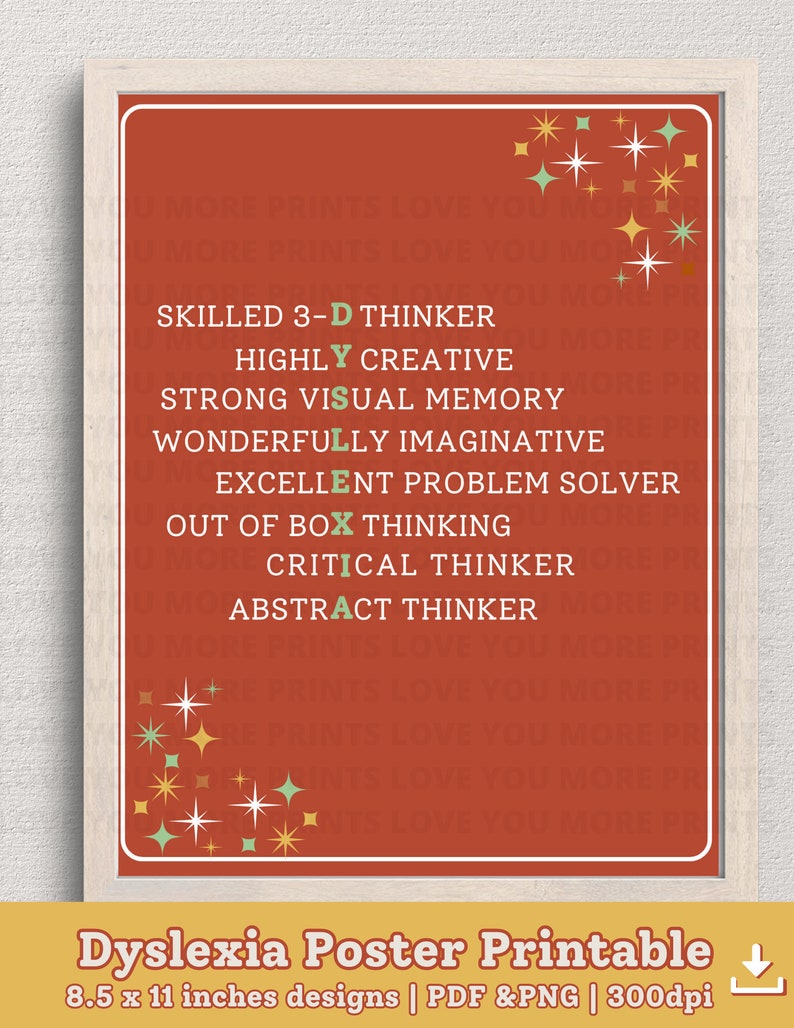 Dyslexia Awareness Month, Dyslexia Awareness Poster, Strengths and ...