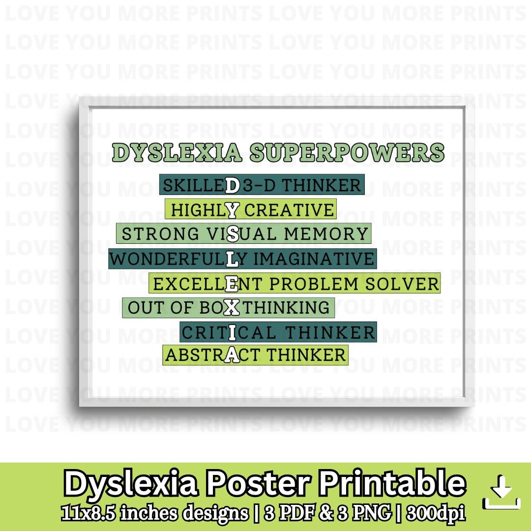 3 Celebrate Dyslexia Superpowers With This Inspiring, Dyslexia Teacher ...