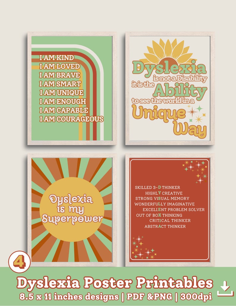 Dyslexia Awareness Month, Dyslexia Awareness Poster, Strengths and ...