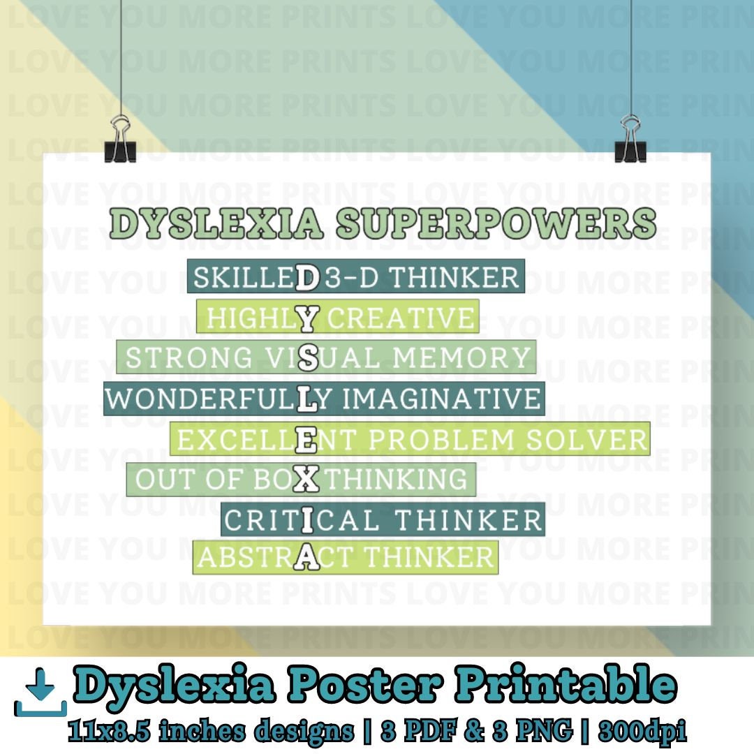 3 Celebrate Dyslexia Superpowers With This Inspiring, Dyslexia Teacher ...