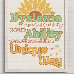 Dyslexia Awareness Month, Dyslexia Awareness Poster, Strengths and ...
