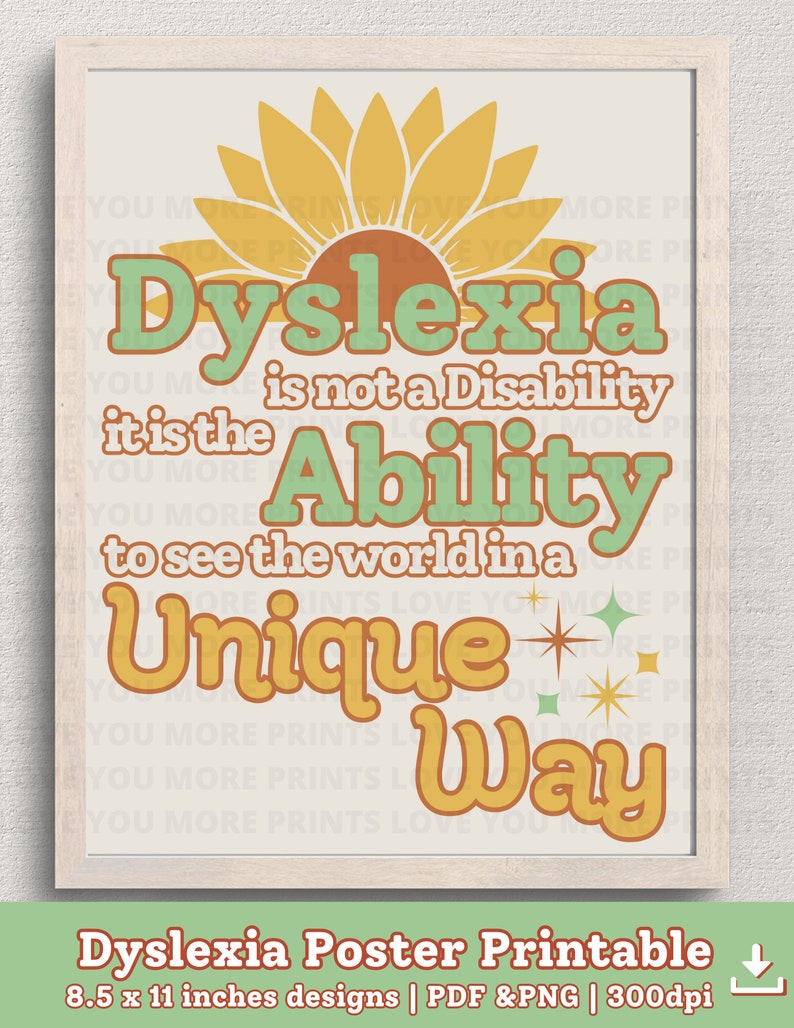 Dyslexia Awareness Month, Dyslexia Awareness Poster, Strengths and ...