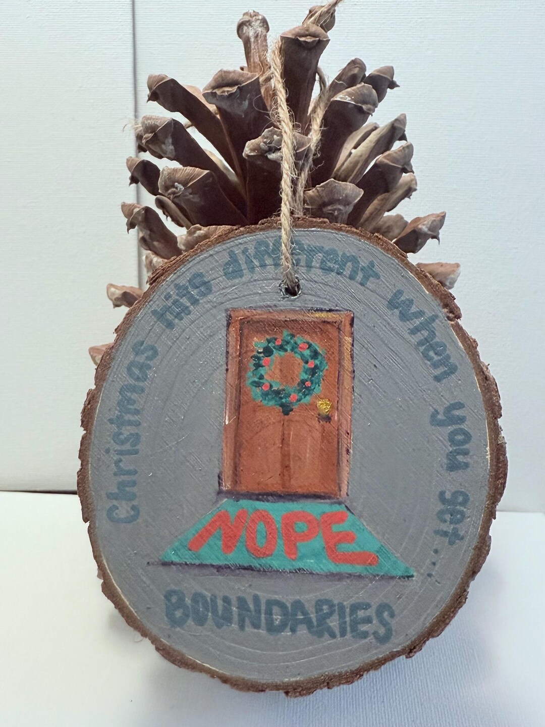 Funny Christmas Ornament • “christmas Hits Different When You Get ...