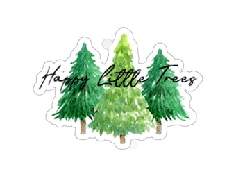 Bob Ross Happy Tree | Etsy