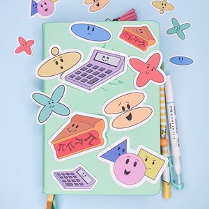 Sticker Pack Maths Stickers Math Mathematics Teacher - Etsy