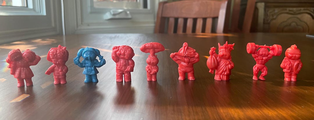 Vintage Garbage Pail Kids Figures Lot of 9 From the 1980s - Etsy