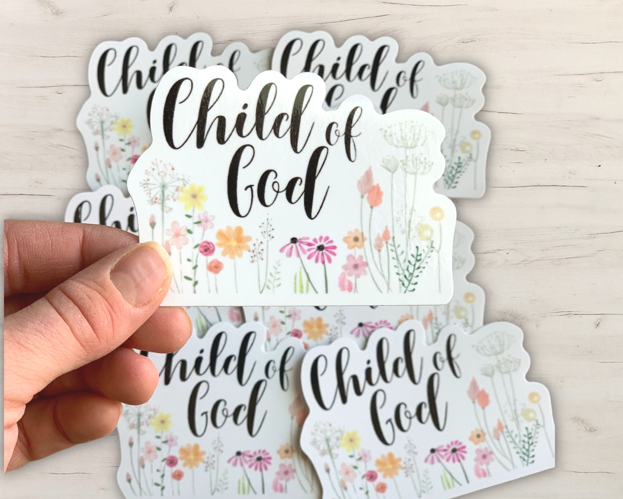 Child of God Sticker - Pack of 5 Stickers - LDS - Waterproof & Scratch ...