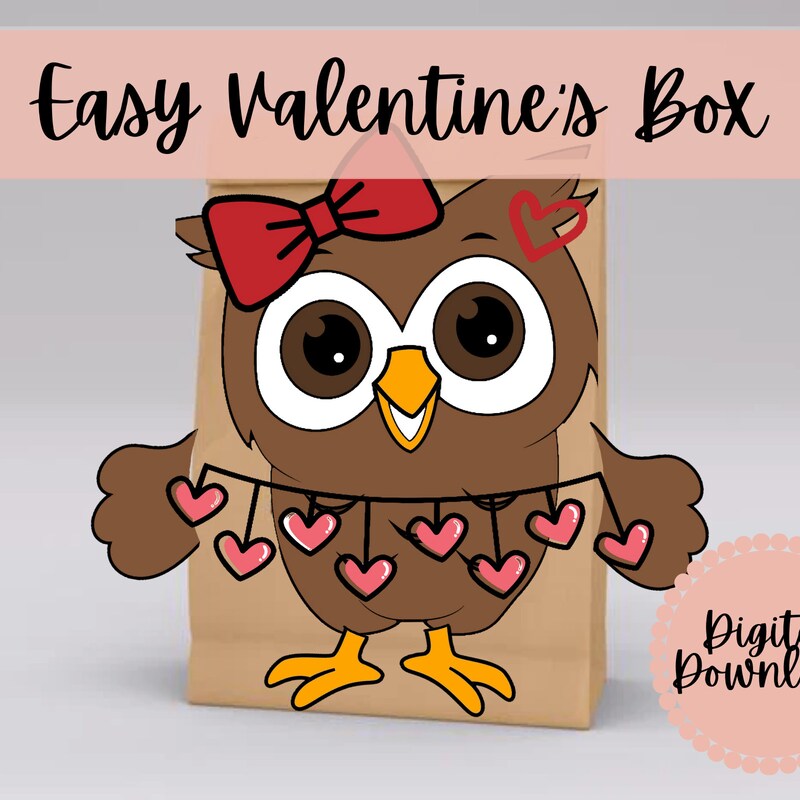 Valentine Owl - Etsy