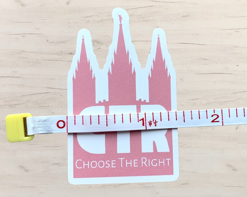 Choose the Right Sticker - Pack of 5 Stickers - CTR - Temple - LDS ...