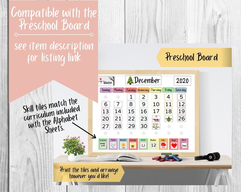 Alphabet Sheets Printable Circle Time Activity Instant - Etsy