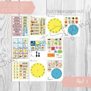 Daily Preschool Practice PRINTABLE - Busy Book - Digital Download ...
