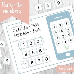 About Me (phone & Address) Printable - Instant Digital Download ...