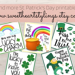 St. Patrick's Day Gift Tag Printable - “you're the Pot of Gold ...