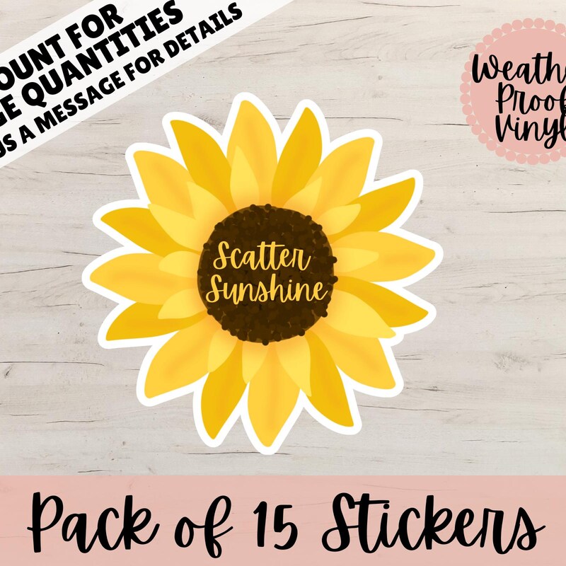 Scatter Sunshine - Etsy