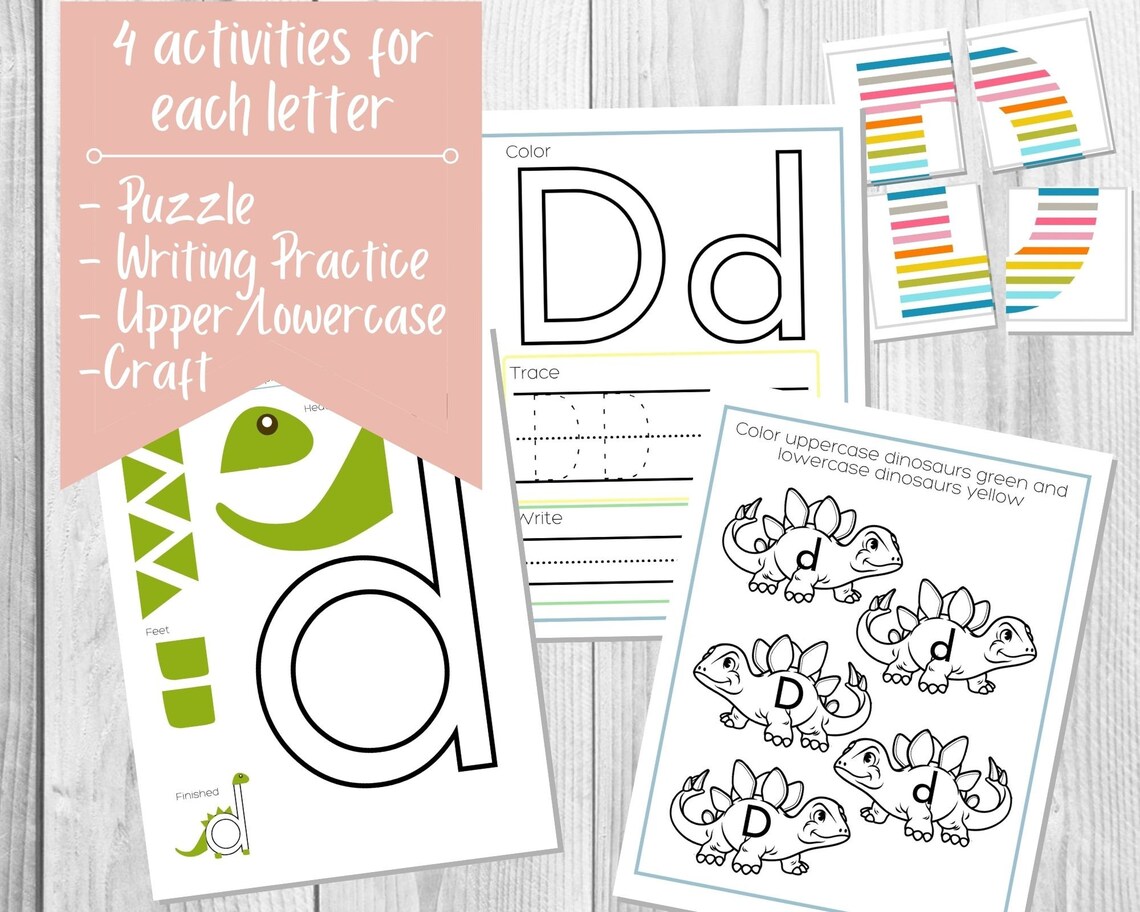 Alphabet Sheets Printable Circle Time Activity Instant - Etsy