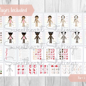 Body Bundle - Anatomy Printable - Learn Body Parts - My Skeleton - My ...