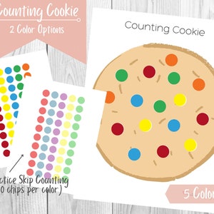 Number Bundle Printable - Number Matching - Number Practice - Counting ...