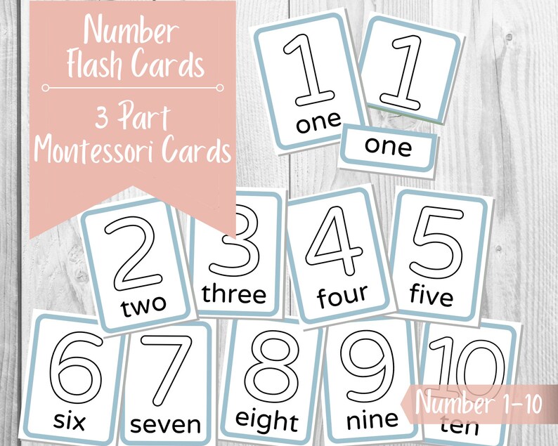 Number Bundle Printable Number Matching Number Practice Counting Cookie ...