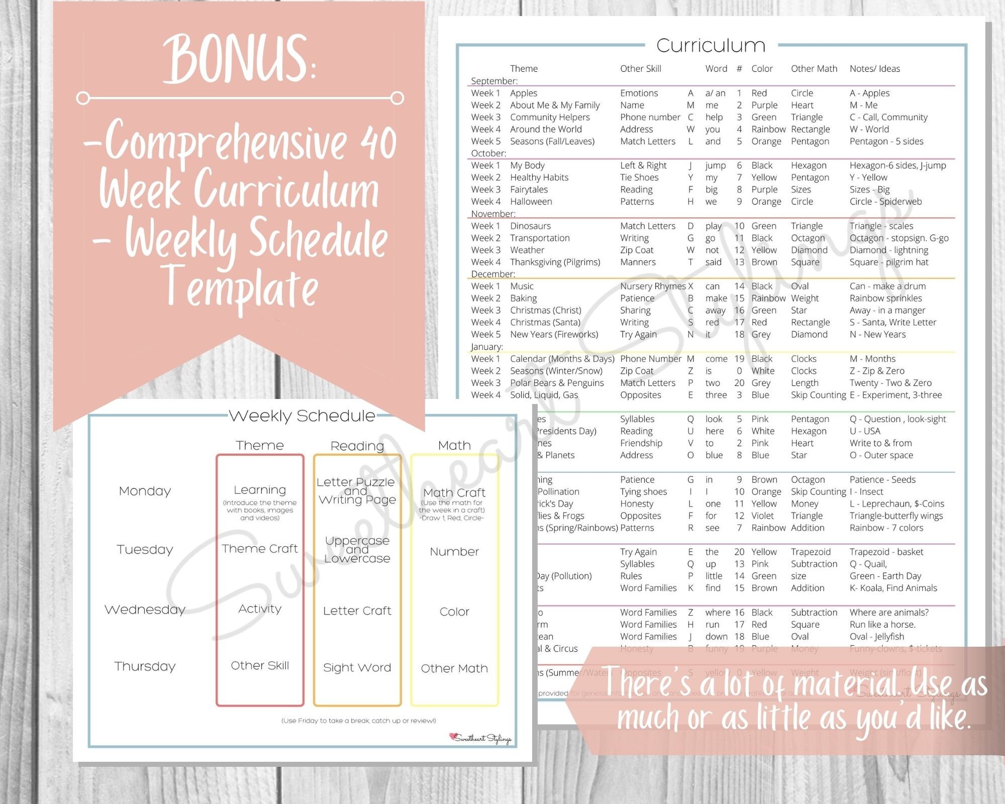 Alphabet Sheets Printable - Circle Time Activity - Instant Digital ...