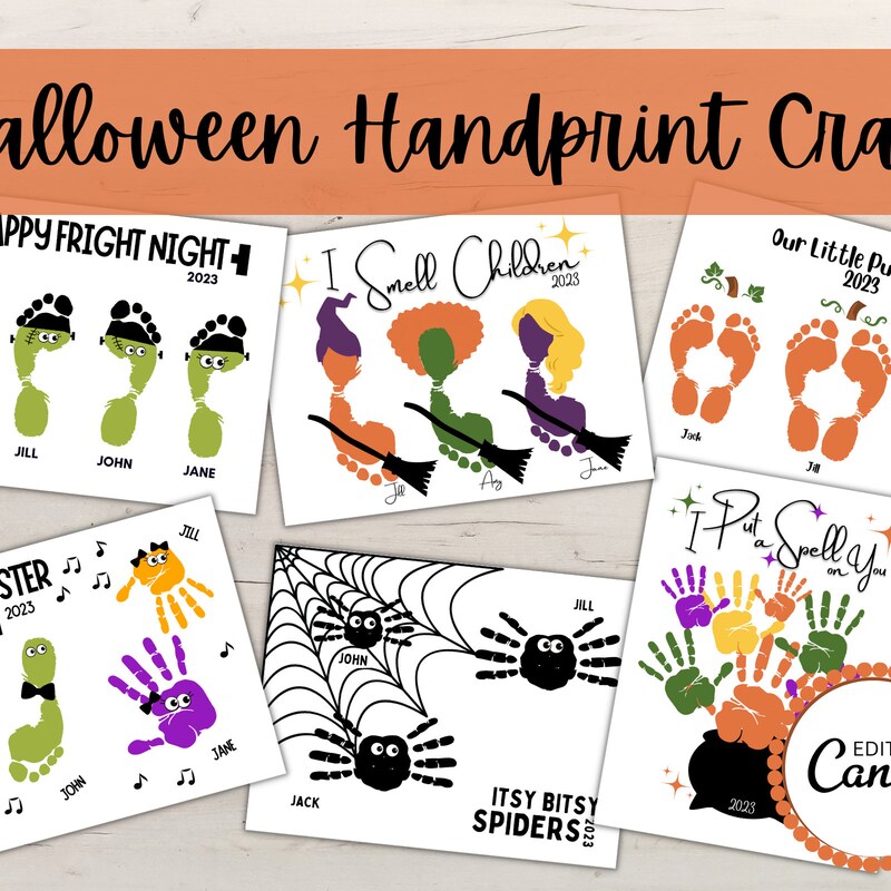 Monster Handprint - Etsy