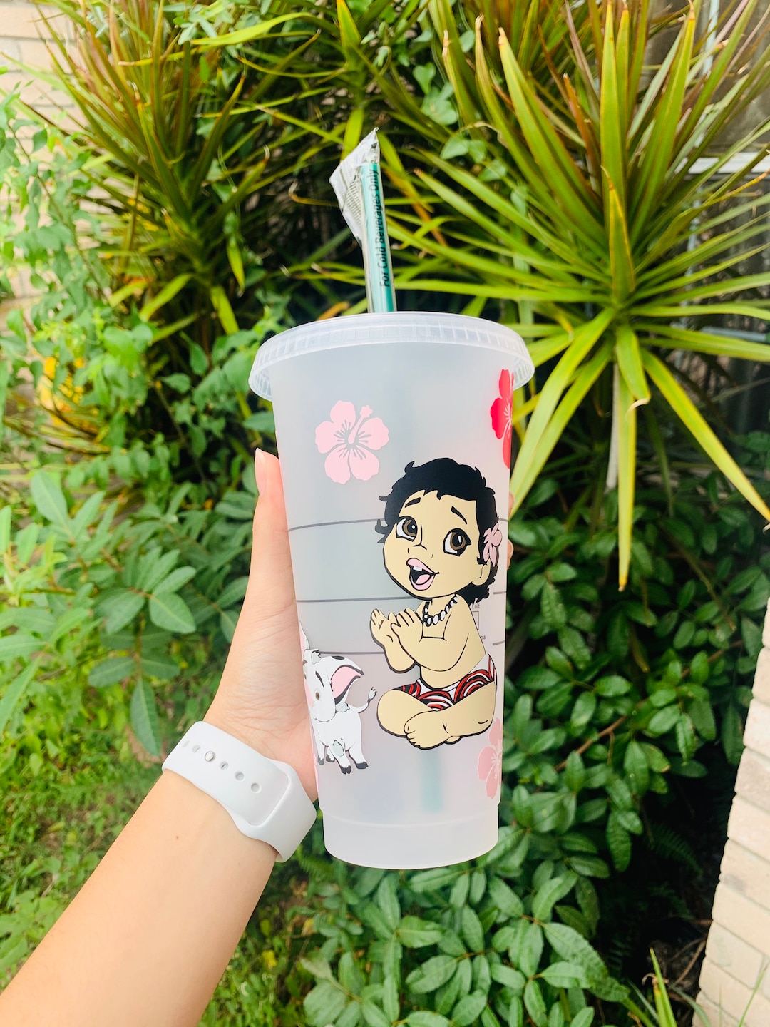 Moana Starbucks Cup - Etsy