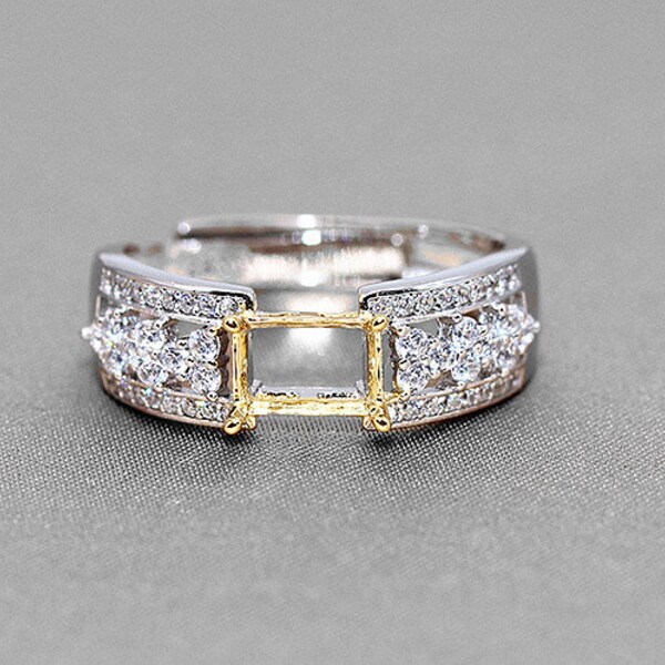 Rectangular Ring - Etsy