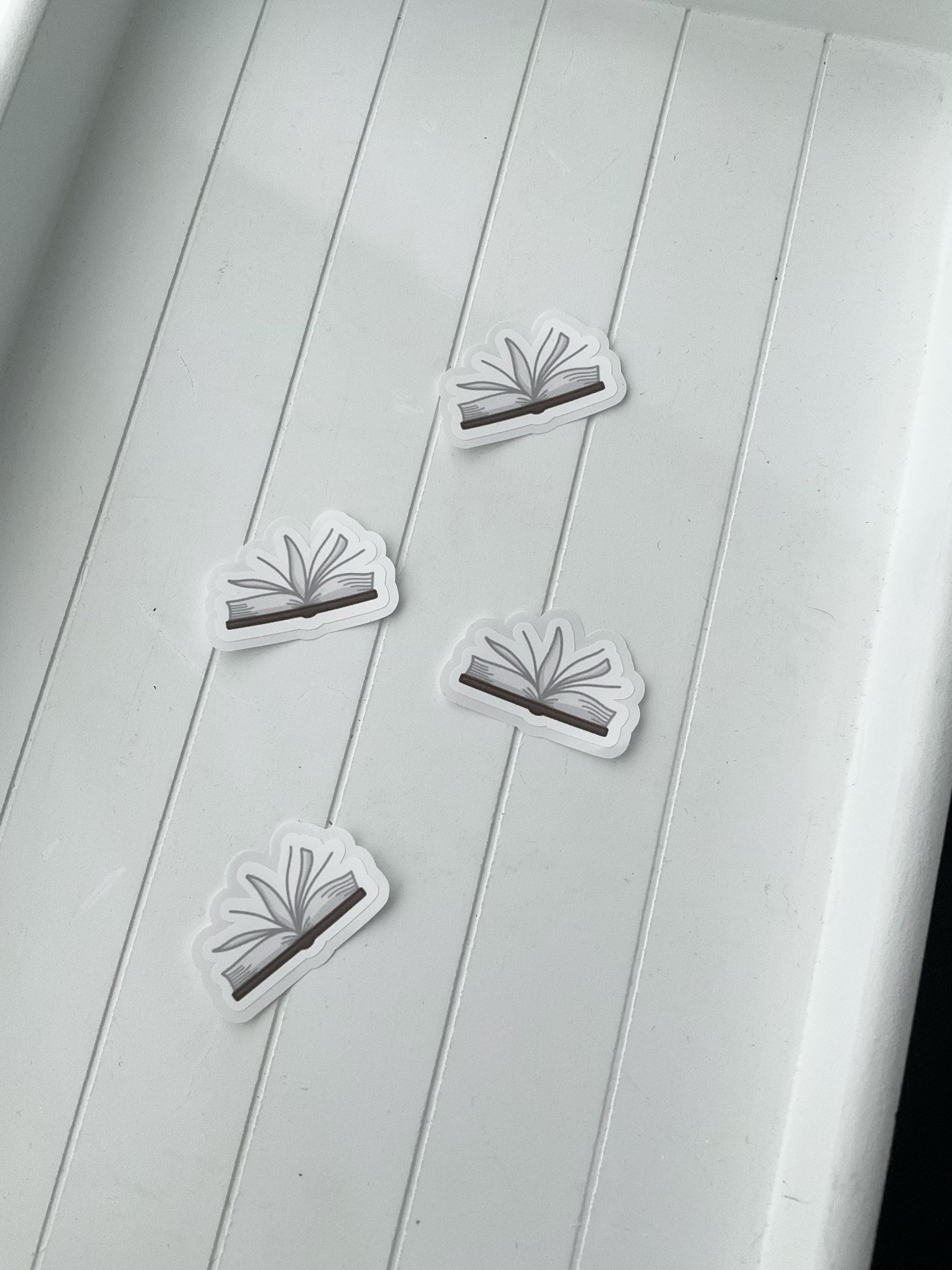 Open Book Die Cut Functional and Handmade Planner Sticker - Etsy