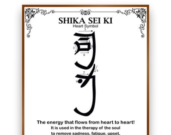 Symbol Shika Sei Ki - Etsy